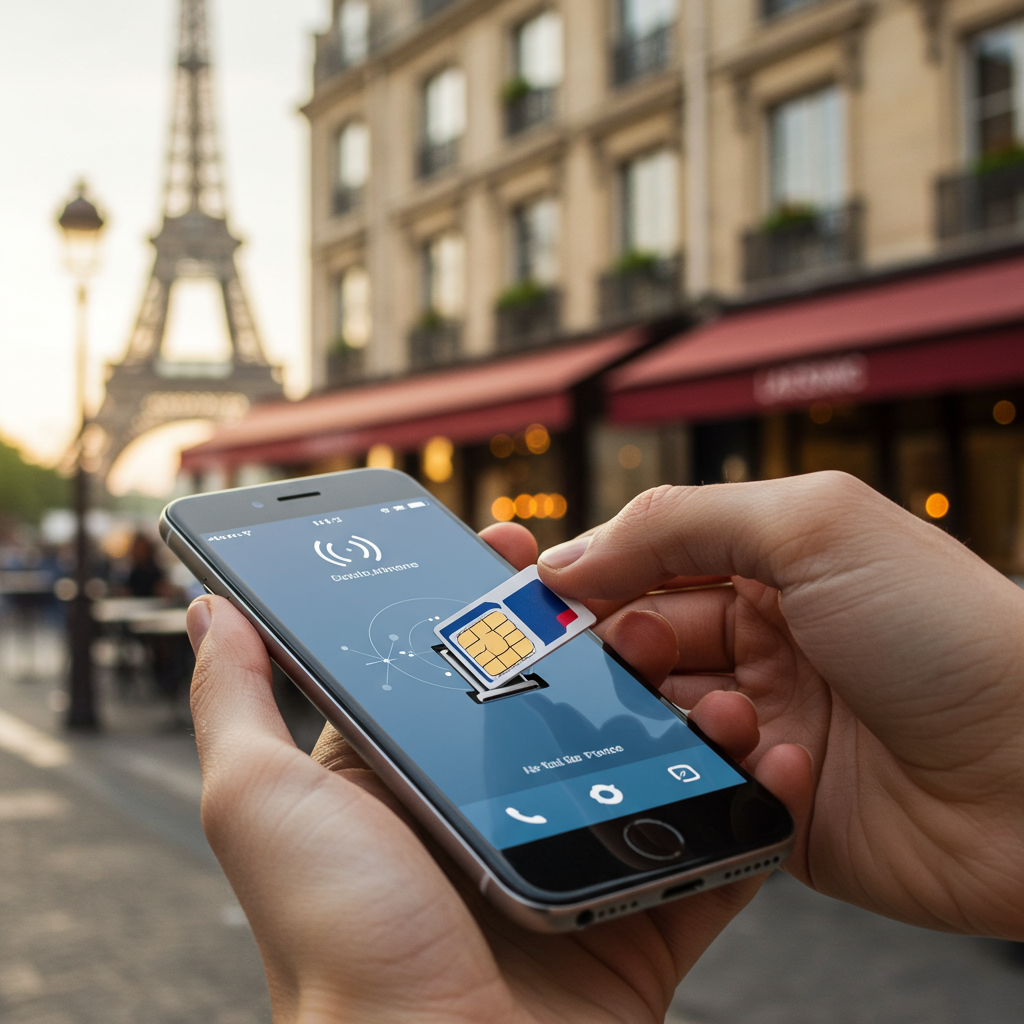 Getting an international phone line in France