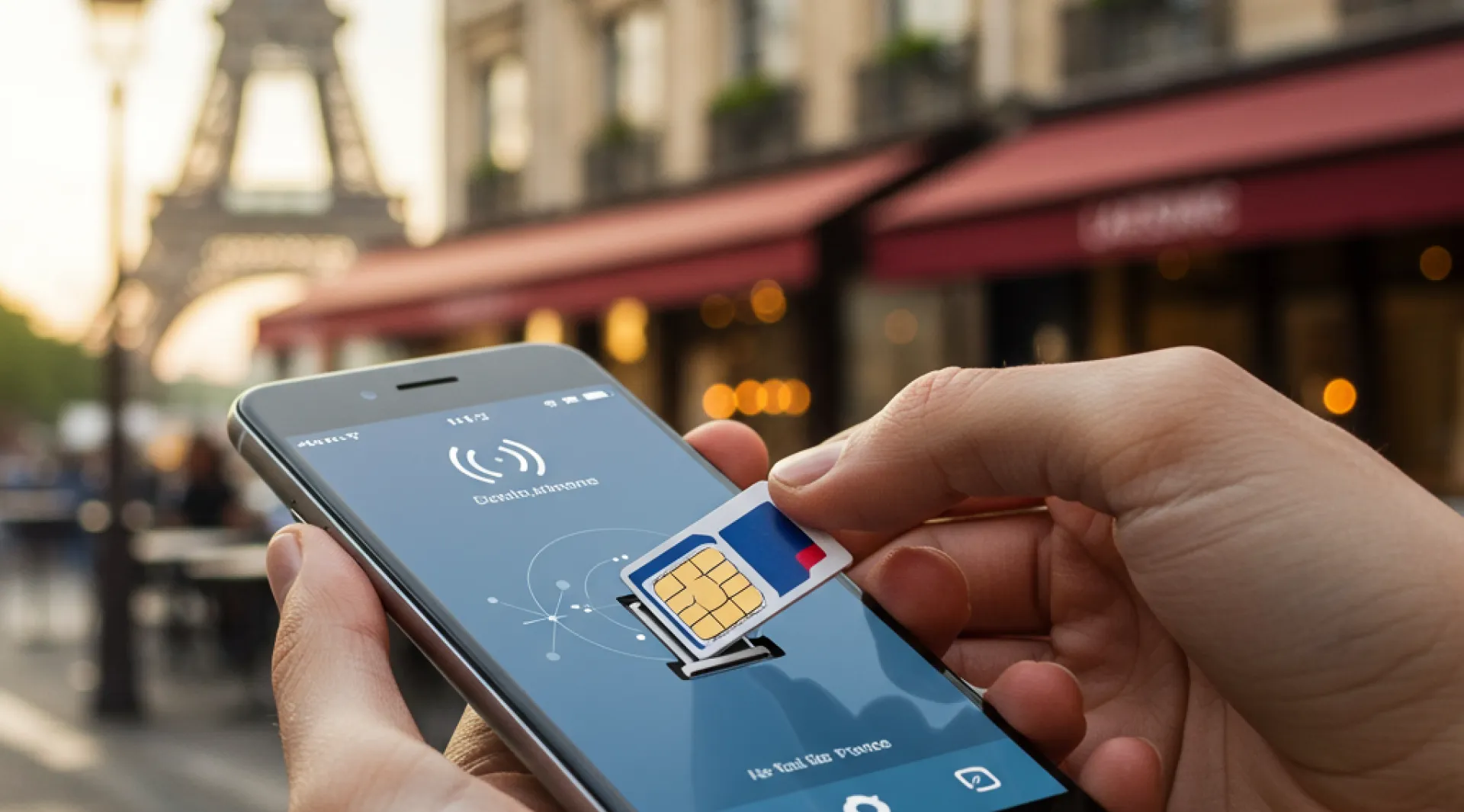 Getting an international phone line in France